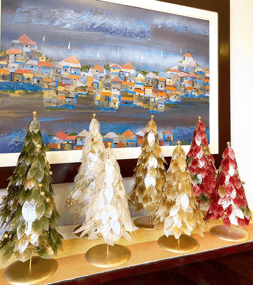 Capiz Christmas Tree – Manila Table
